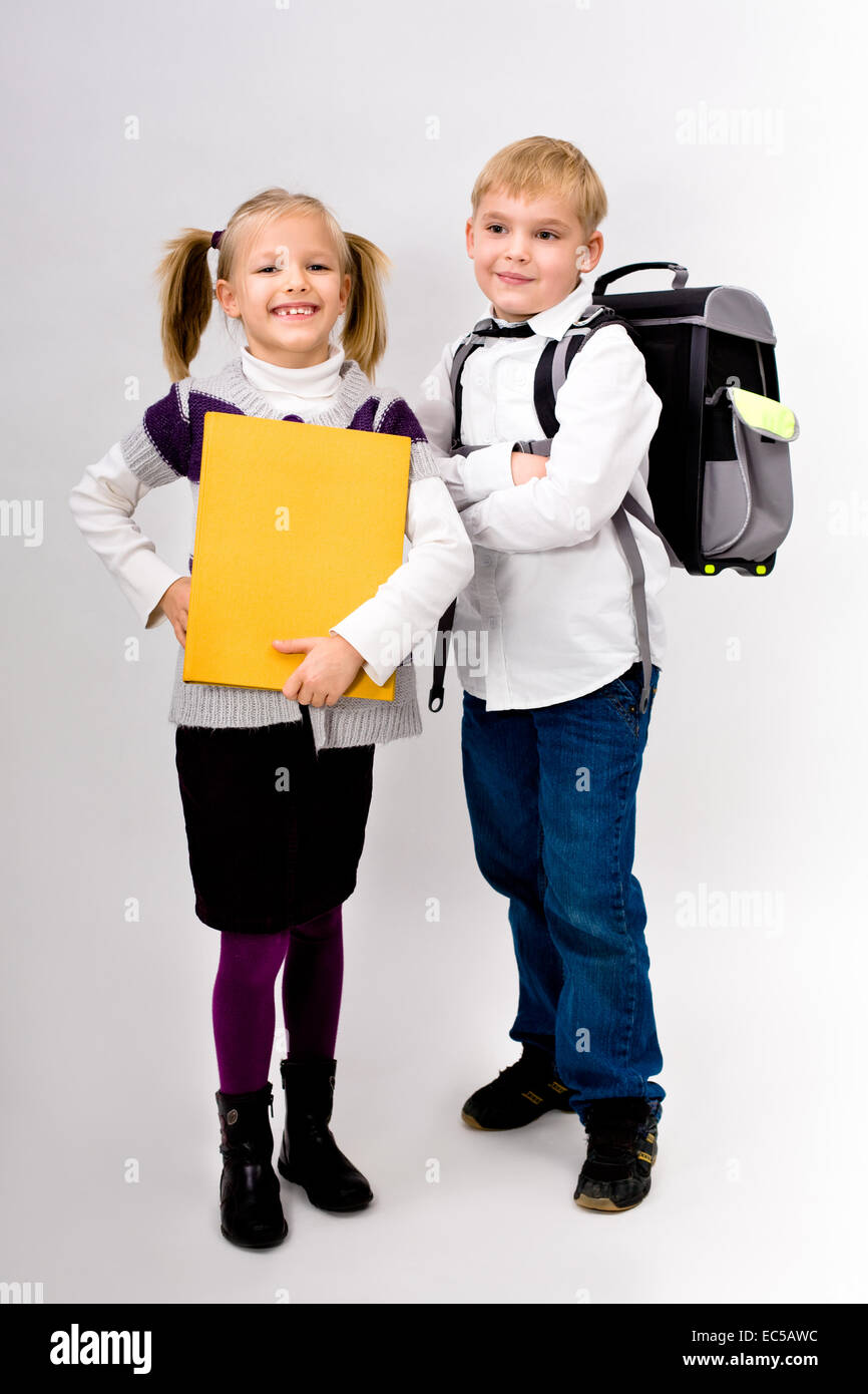 happy school children Stock Photo - Alamy