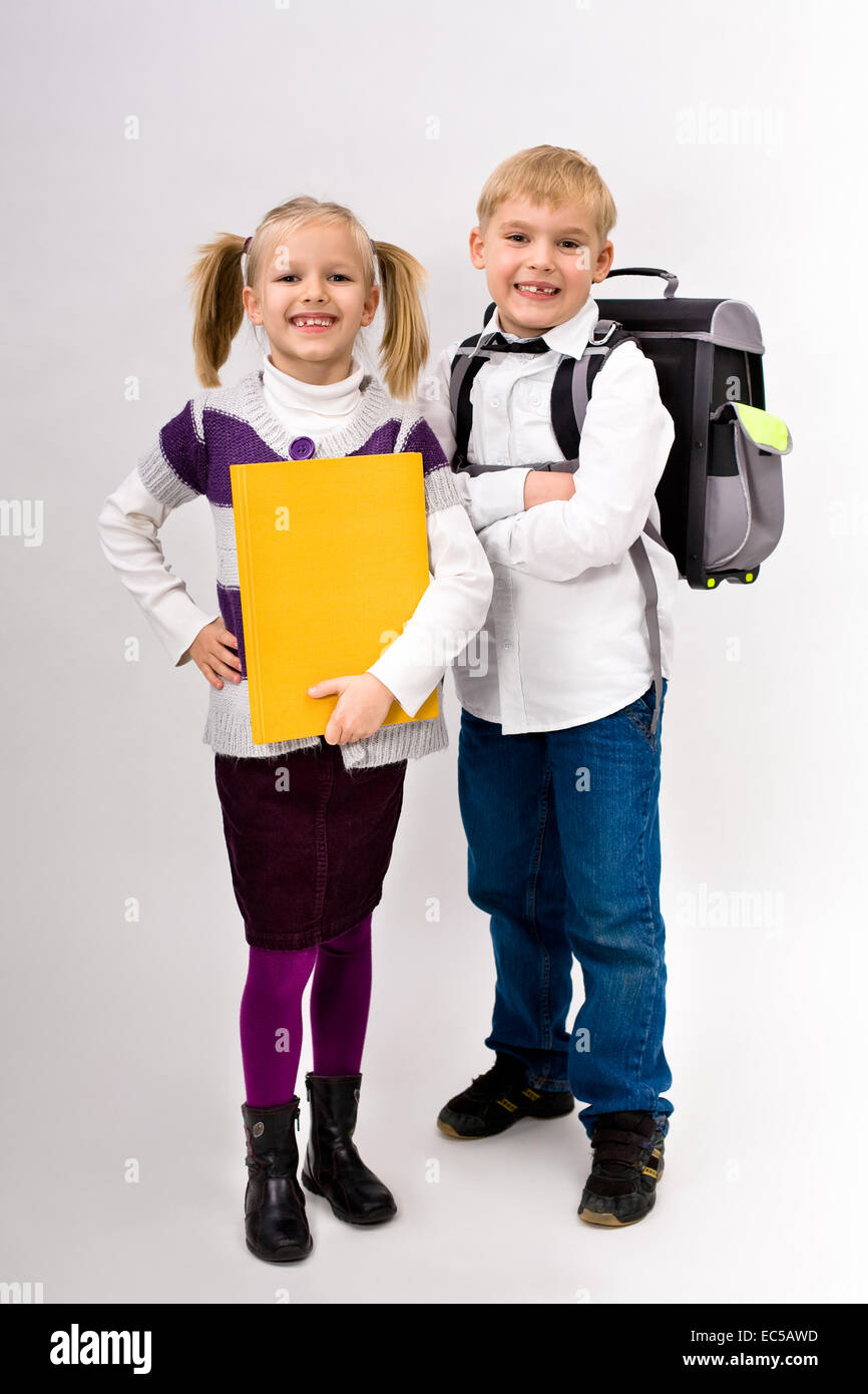 happy school children Stock Photo - Alamy