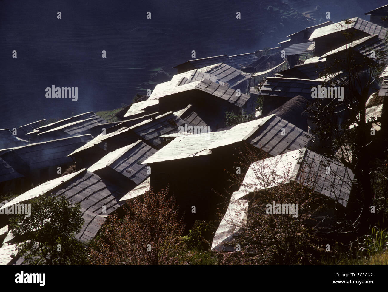 Village of Ulleri, Nepal Stock Photo - Alamy