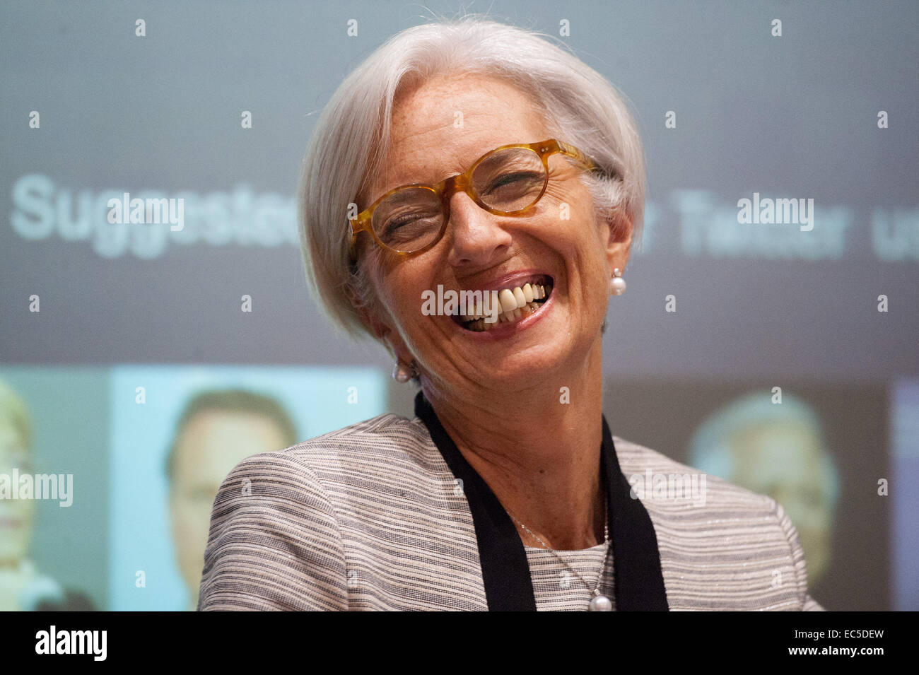 Christine Lagarde delivers her LSE lecture at the London School of ...