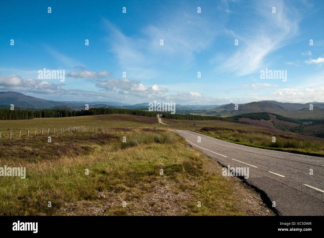 Highland pass in Scotland Stock Photo - Alamy