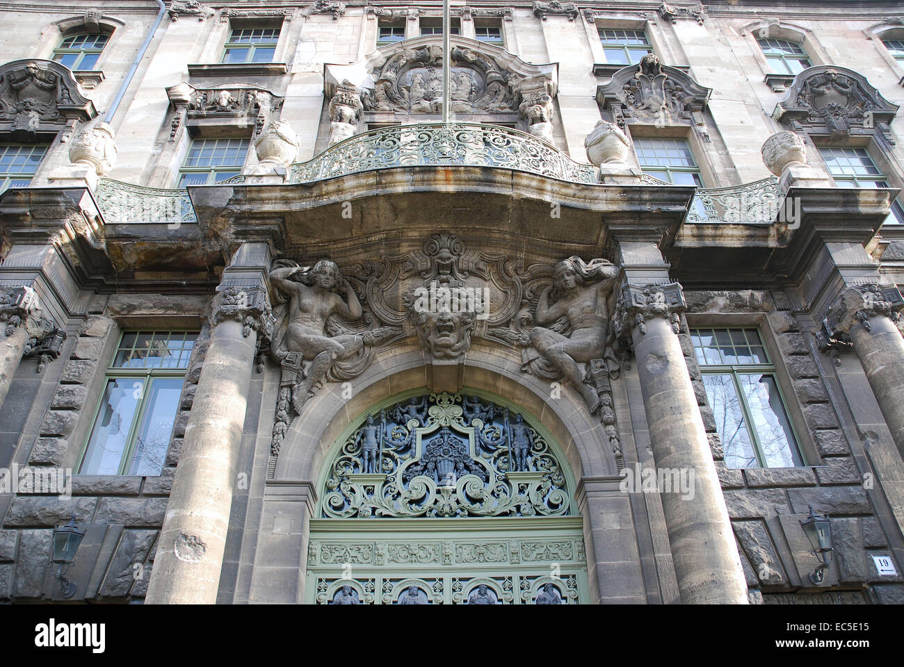 Old Building Facade Stock Photo - Alamy