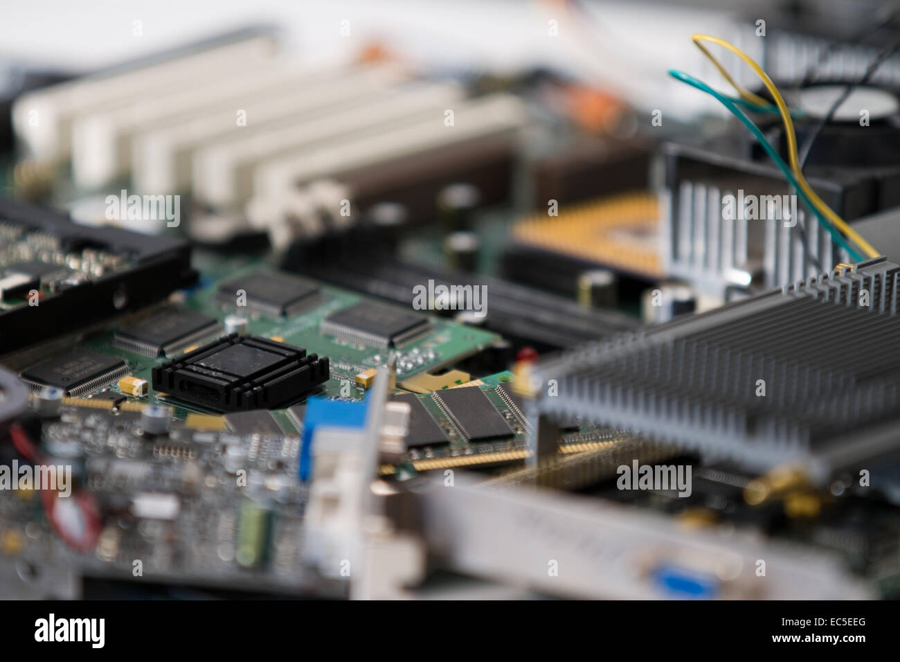 Recycled electronic components hi-res stock photography and images - Alamy