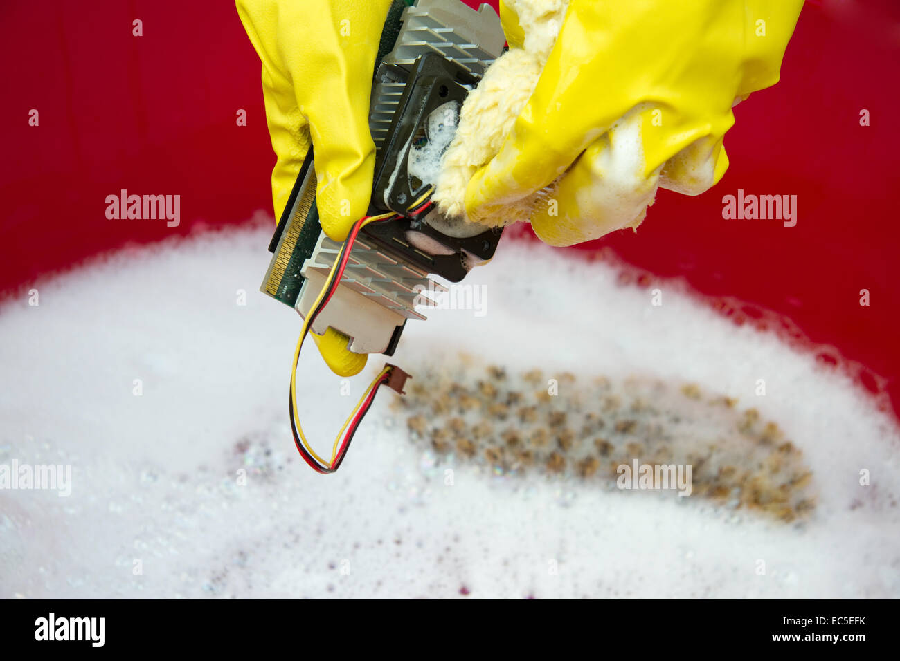 Two cleaning implements hi-res stock photography and images - Alamy