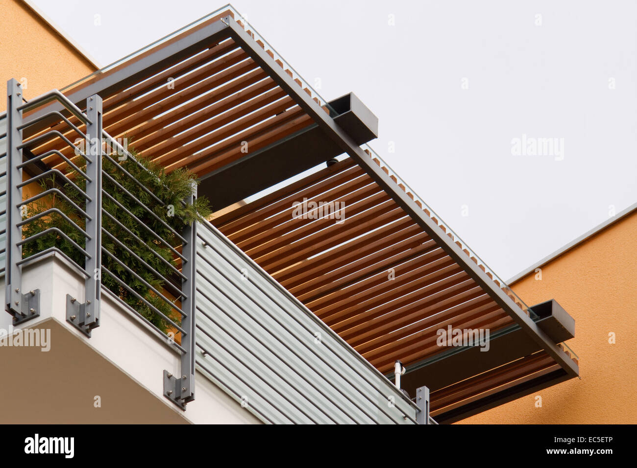 Bottom of wooden balcony hi-res stock photography and images - Alamy