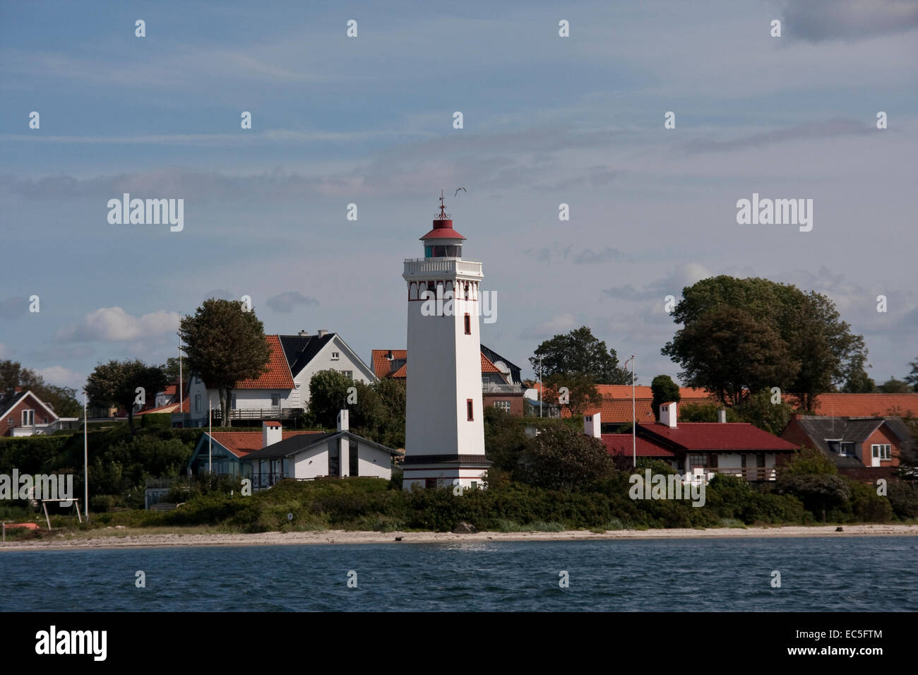 Lighthouse strib odde hi-res stock photography and images - Alamy