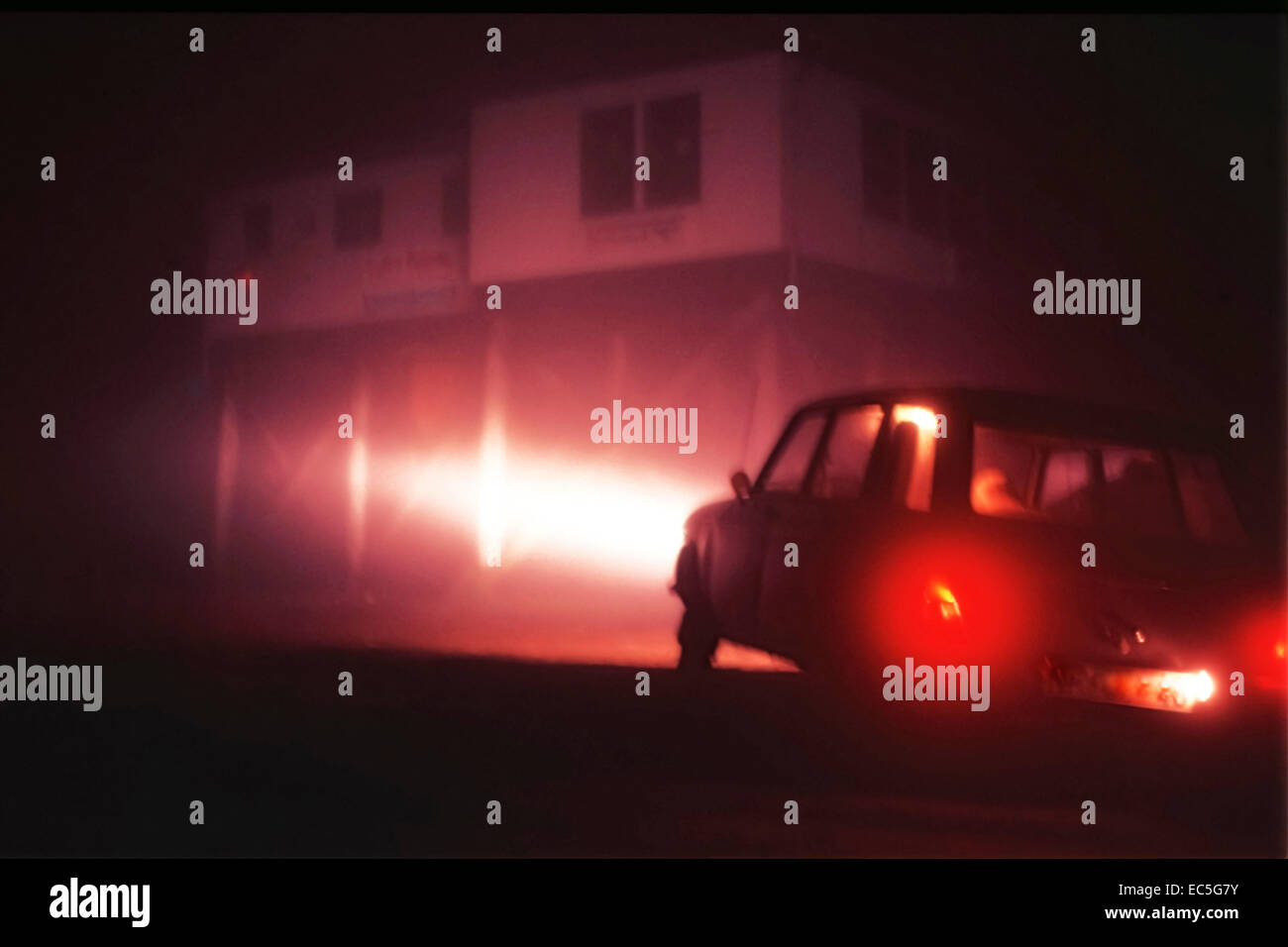 Night scene, 1984 Stock Photo - Alamy