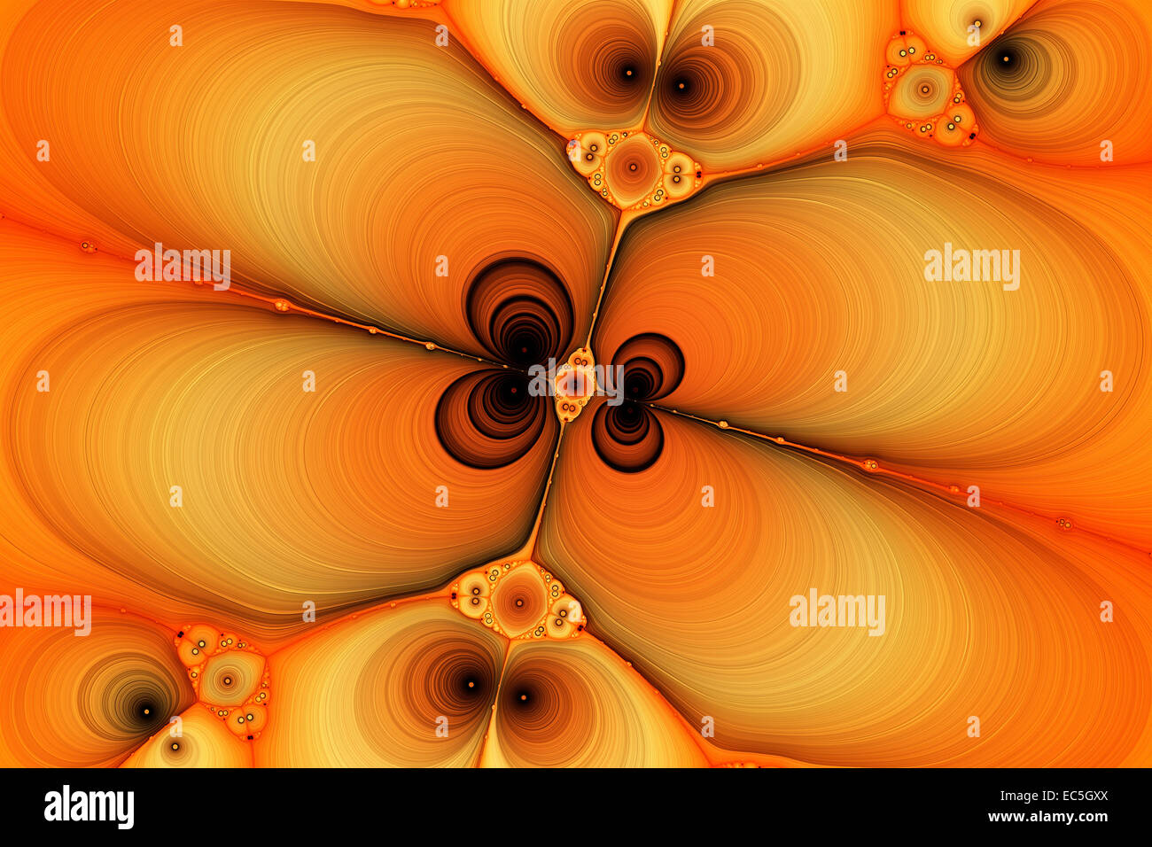 Digital visualization of a fractal Stock Photo - Alamy
