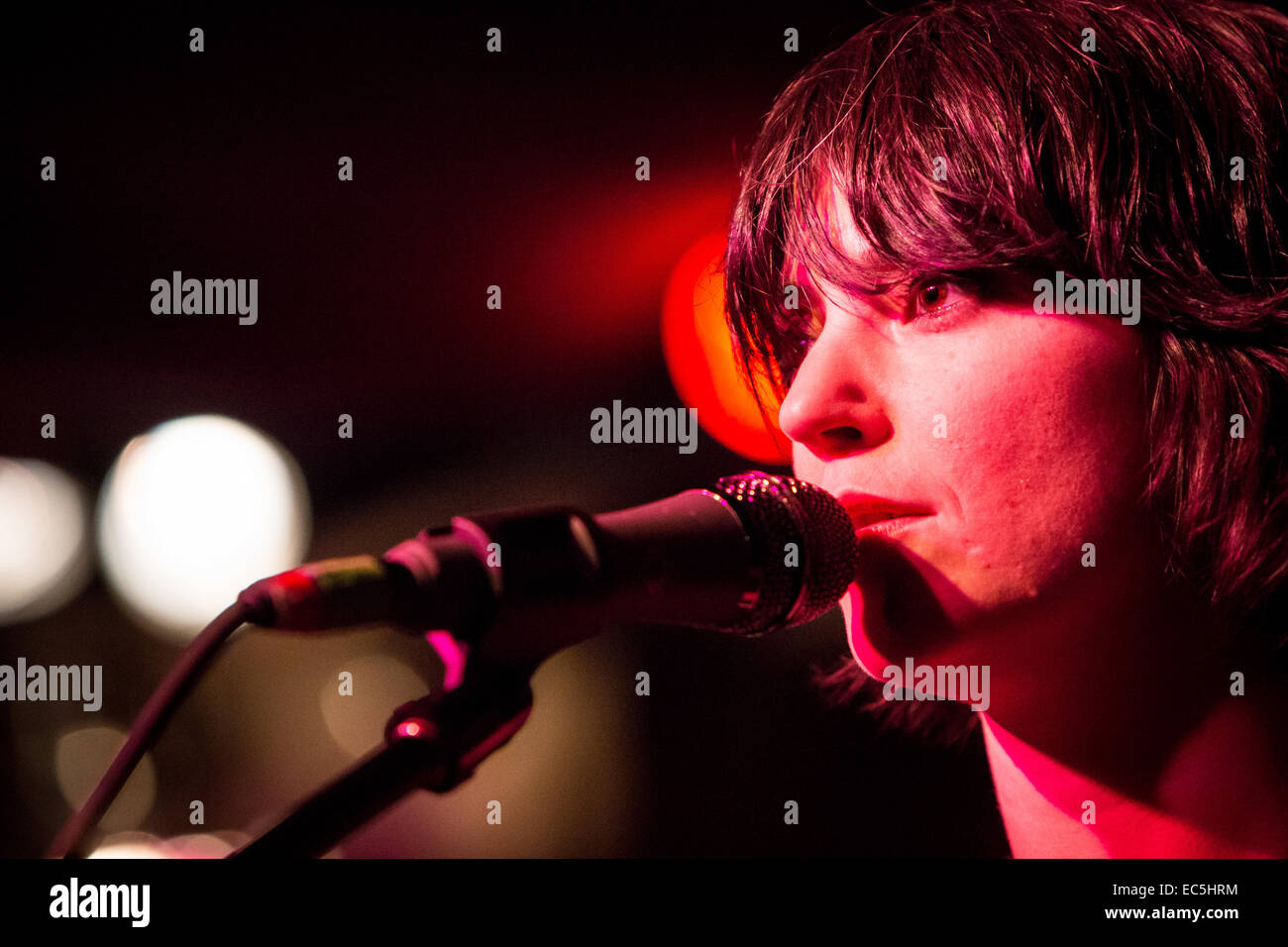 Milan Italy. 08 December 2014. The American indie rock singer SHARON ...