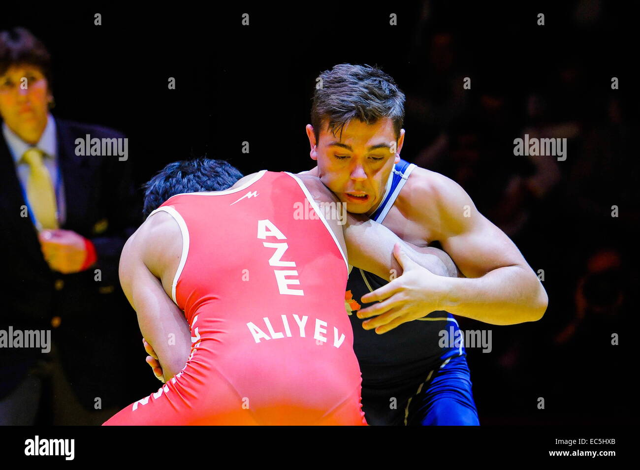 Stefan Clement/Hasan Aliyev - 04.12.2014 - Test match de Lutte ...
