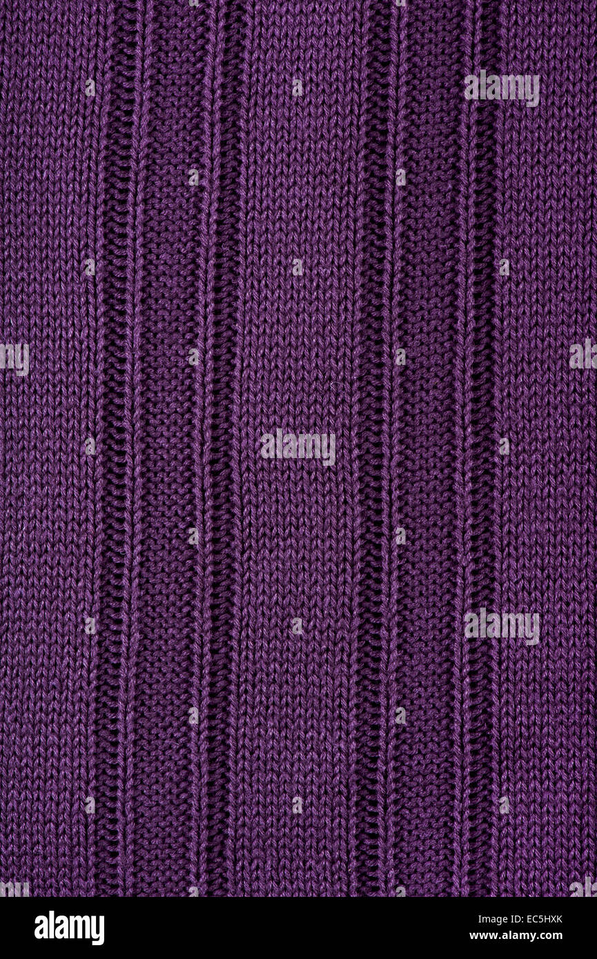 Purple striped sweater cloth texture Stock Photo - Alamy
