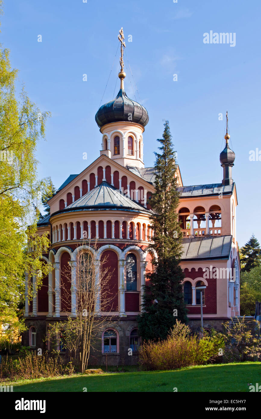 Marianske Lazne, Orthodox Church, the Czech Republic Stock Photo - Alamy