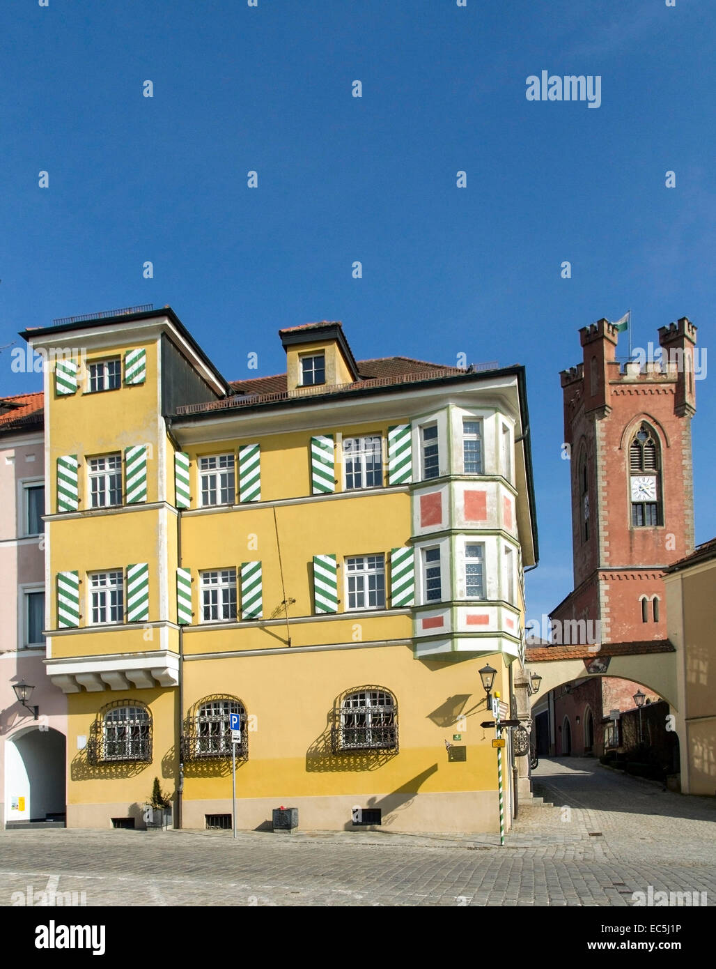 City Tower in Furth, Bavaria, Germany Stock Photo - Alamy