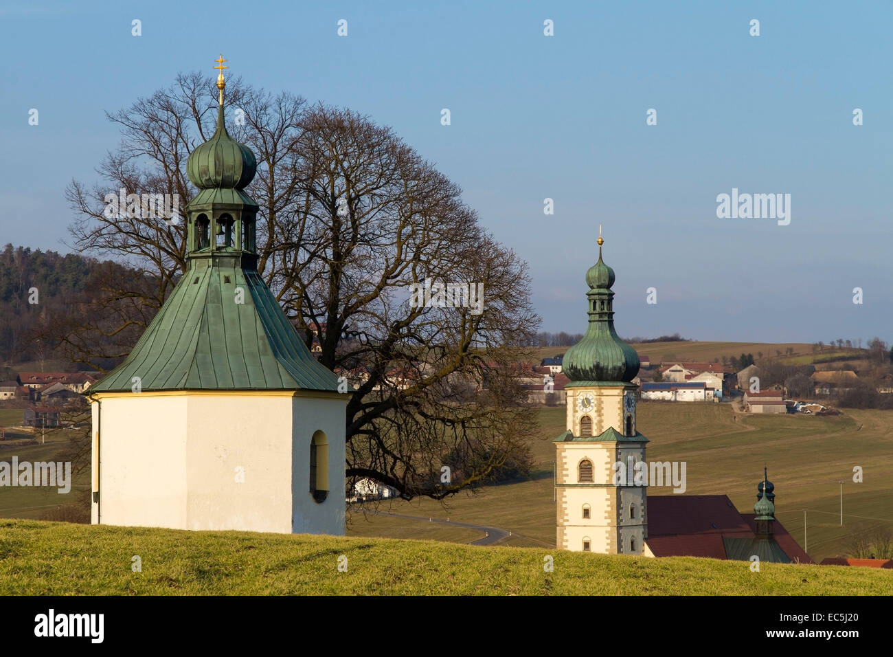 Pilgrimage Church Neukirchen, Bavaria, Germany, Europe Stock Photo - Alamy