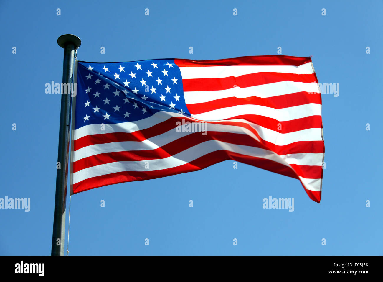 Receiving flag hi-res stock photography and images - Alamy