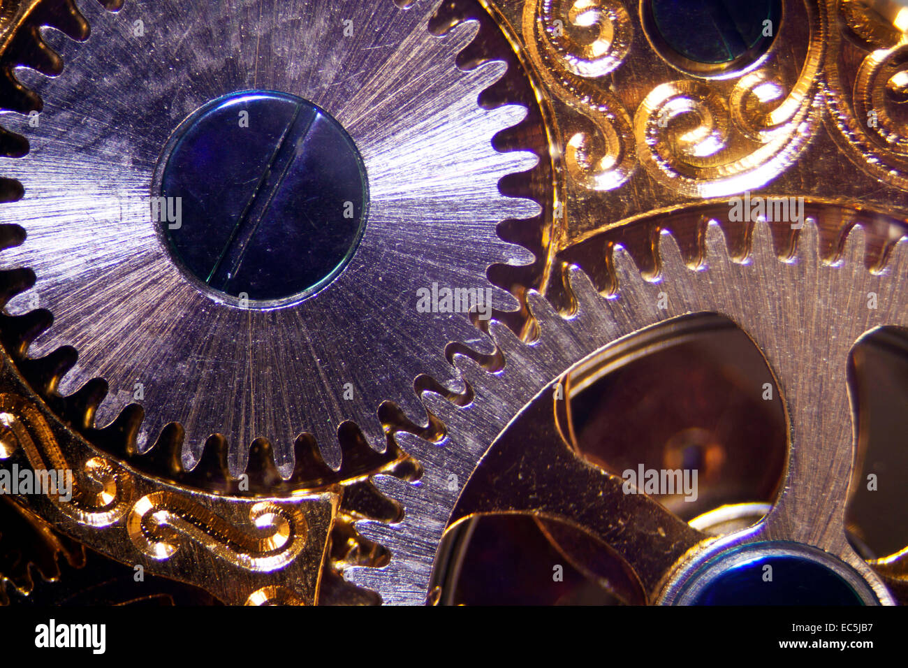 Micro photo clockwork hi-res stock photography and images - Alamy