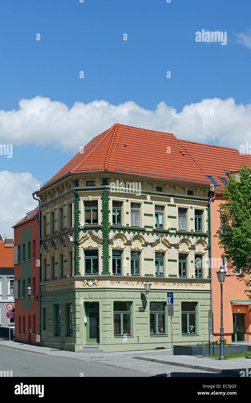 House in the old town of Weida, Thuringia, Germany Stock Photo - Alamy