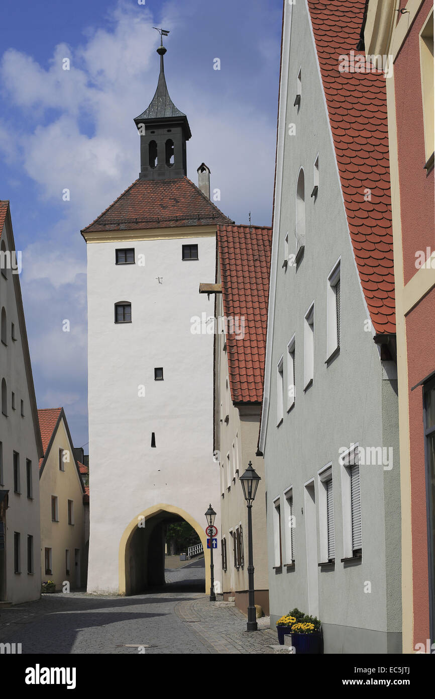 Nuremberg Gate in Greding, Bavaria, Germany Stock Photo - Alamy