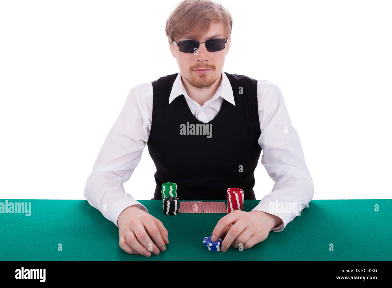 Shuffle cards with one hand hi-res stock photography and images - Alamy