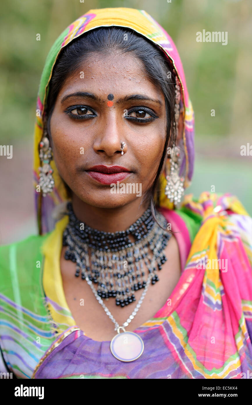 Indian woman portrait Stock Photo - Alamy