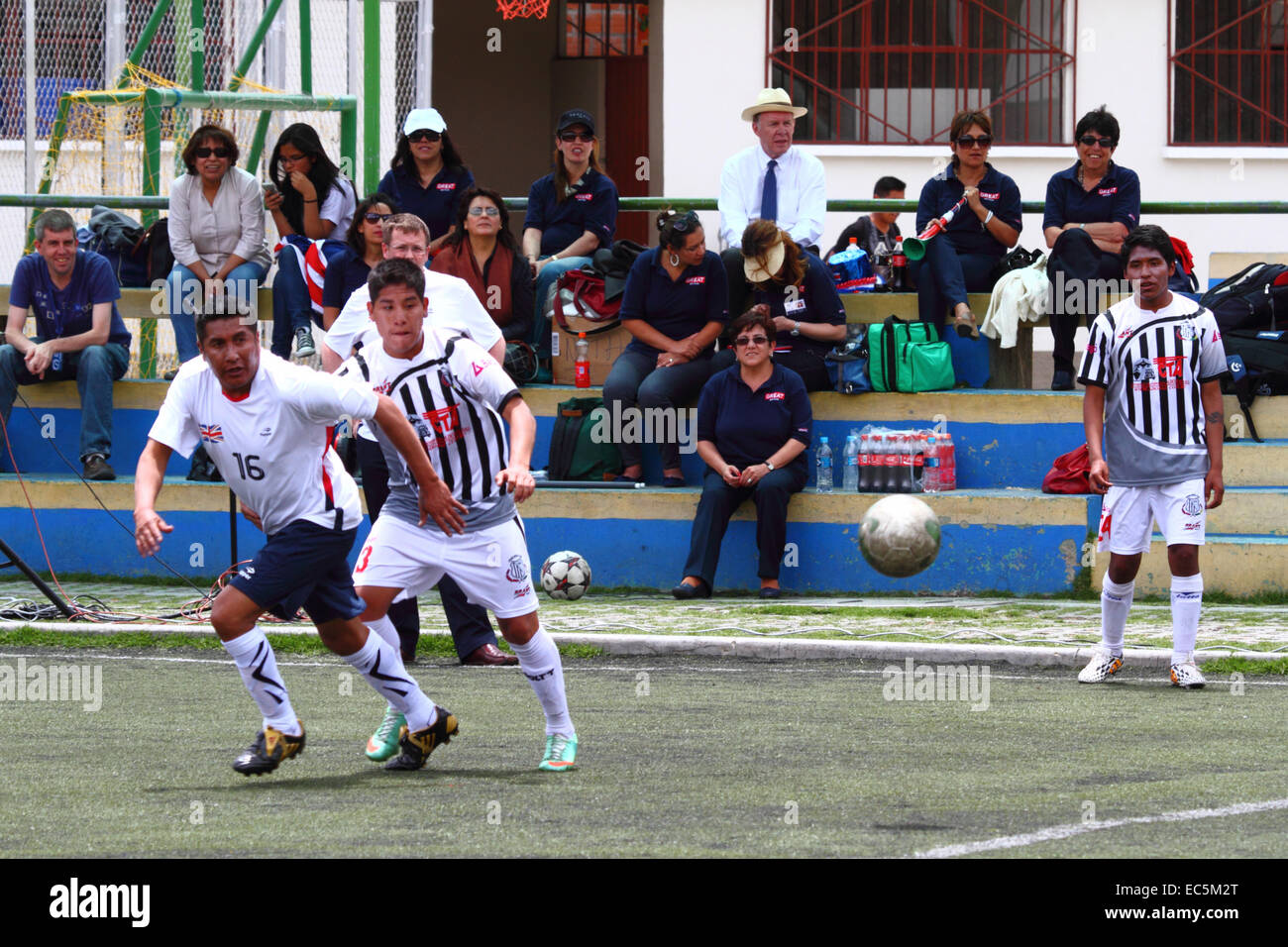 La Paz, Bolivia. 9th December, 2014. The British Ambassador to Bolivia ...