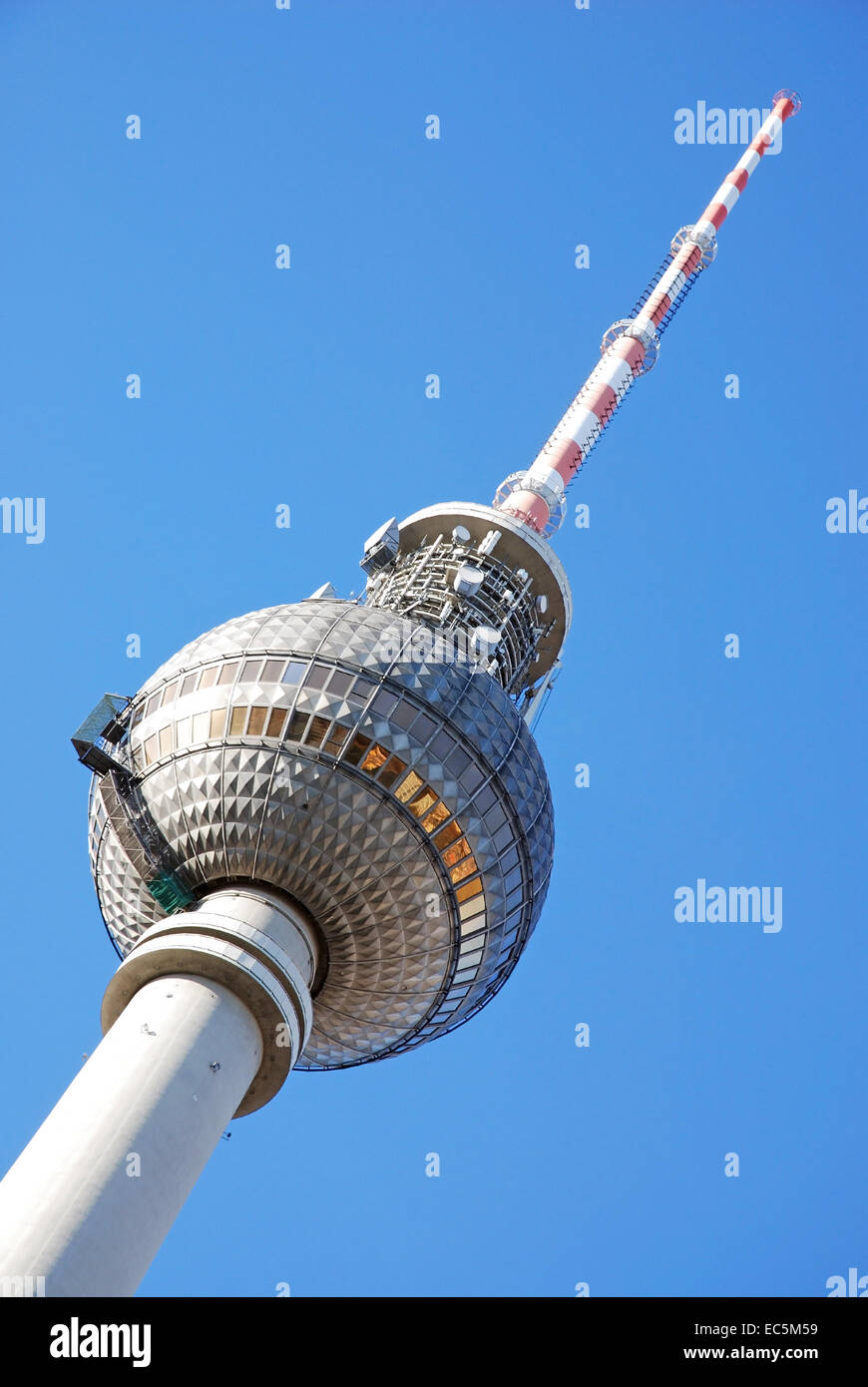 Televison Tower Alexanderplatz Stock Photo - Alamy