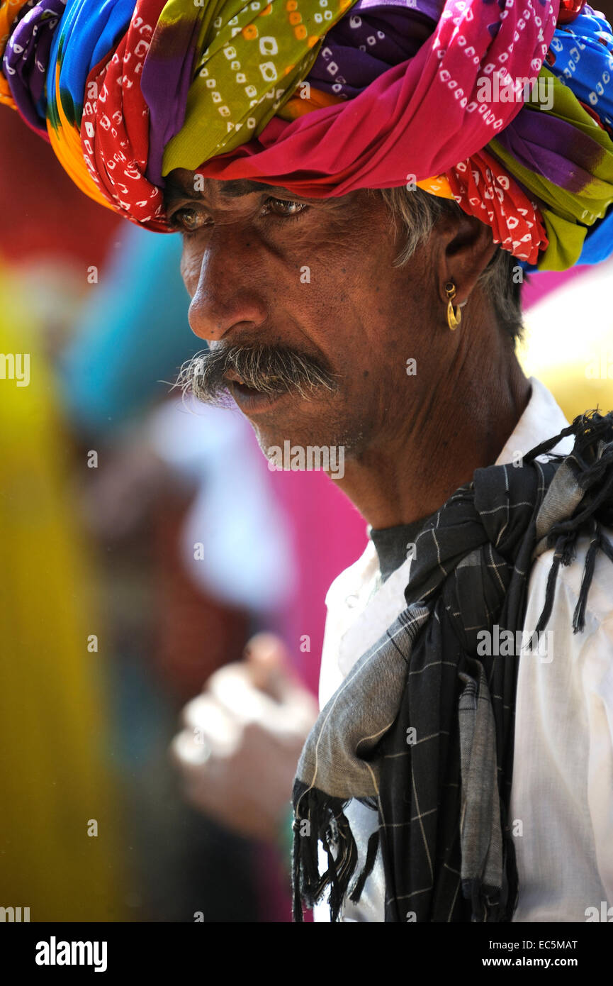Indian man with turban Stock Photo - Alamy