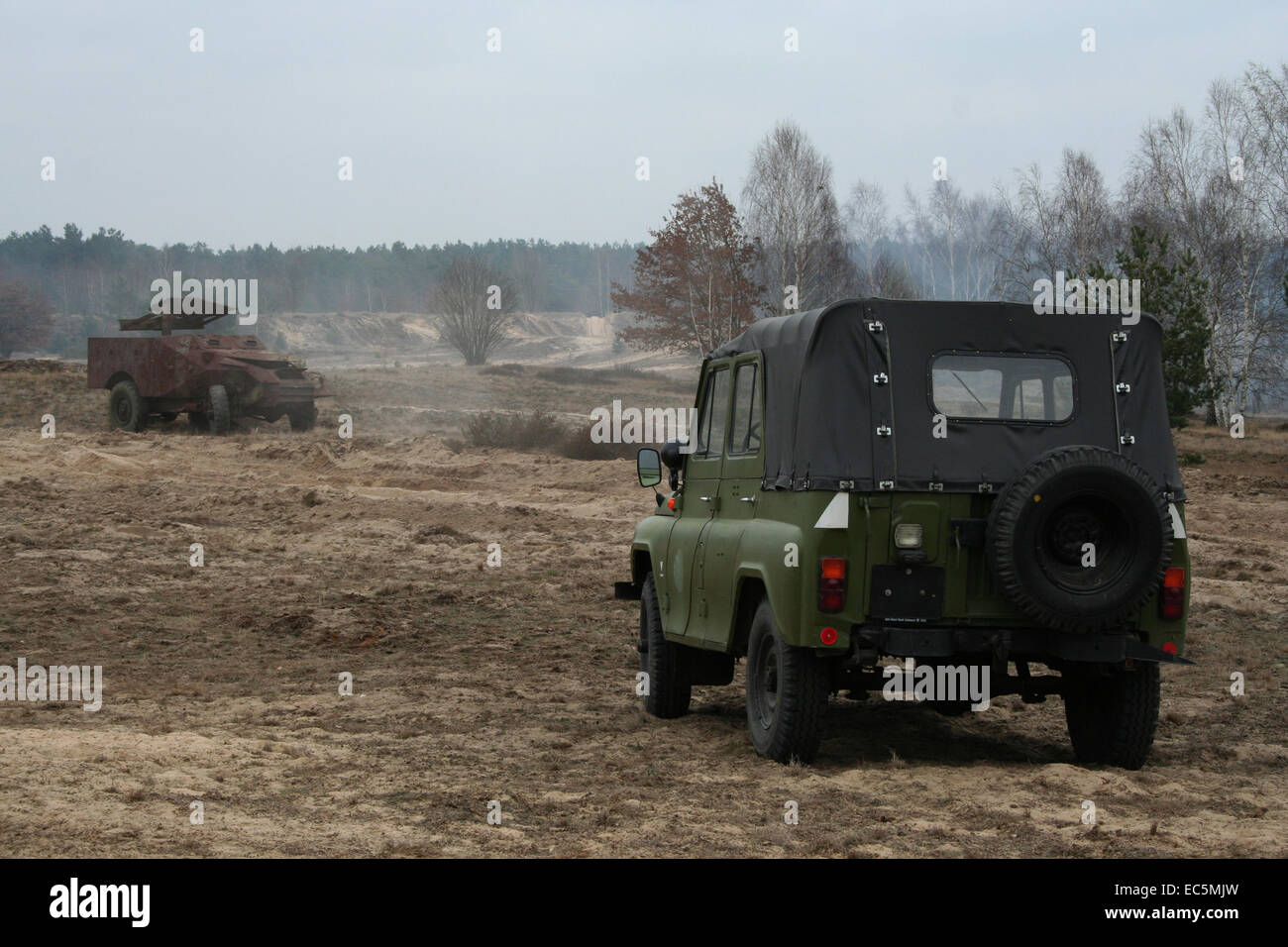 DDR Army Vehicle Stock Photo - Alamy