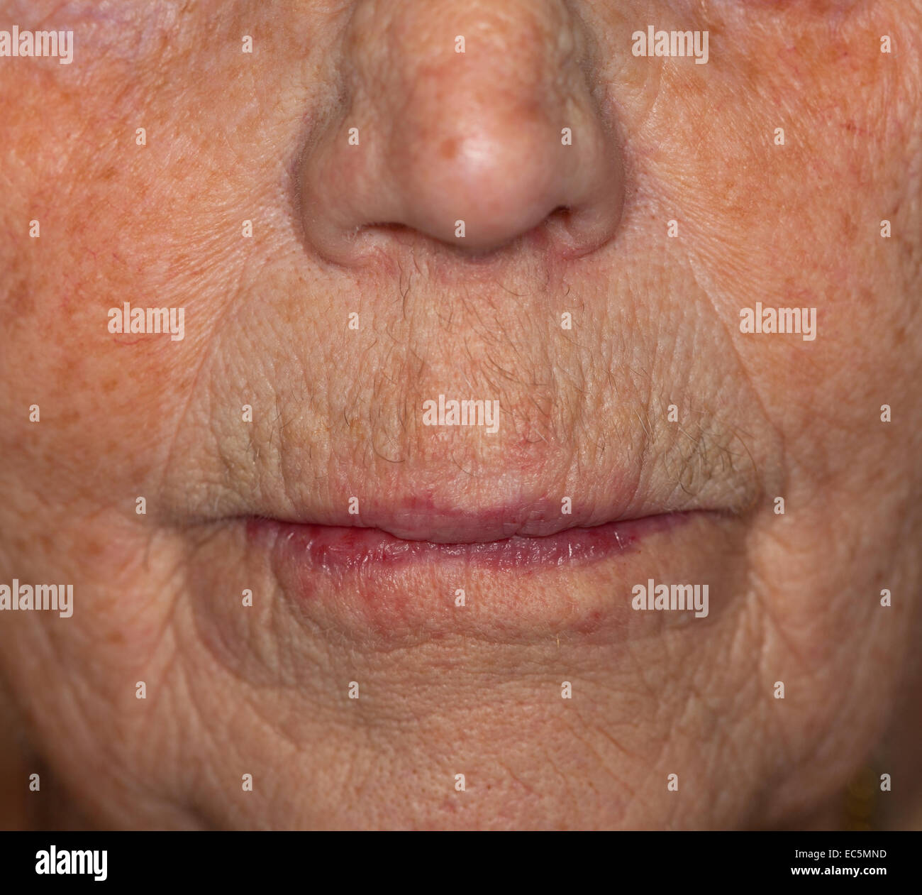 Old persons mouth hi-res stock photography and images - Alamy