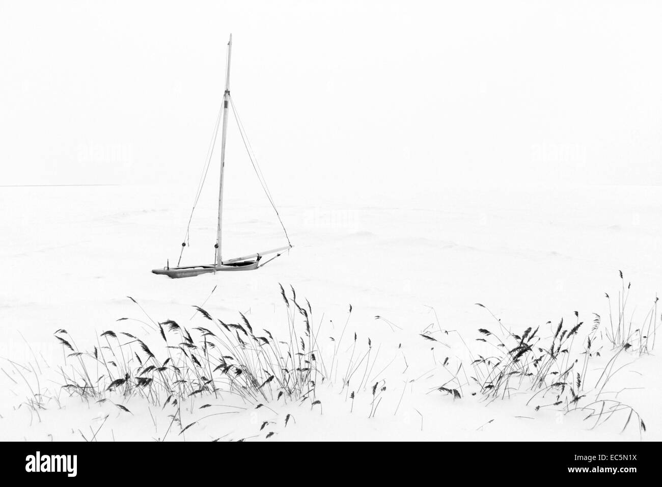 Sailing in baltic Black and White Stock Photos & Images - Alamy