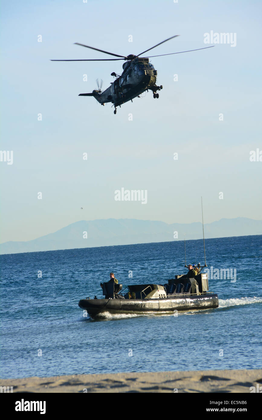Gibraltar. 9th December, 2014. The Royal Navy and Royal Marines ...