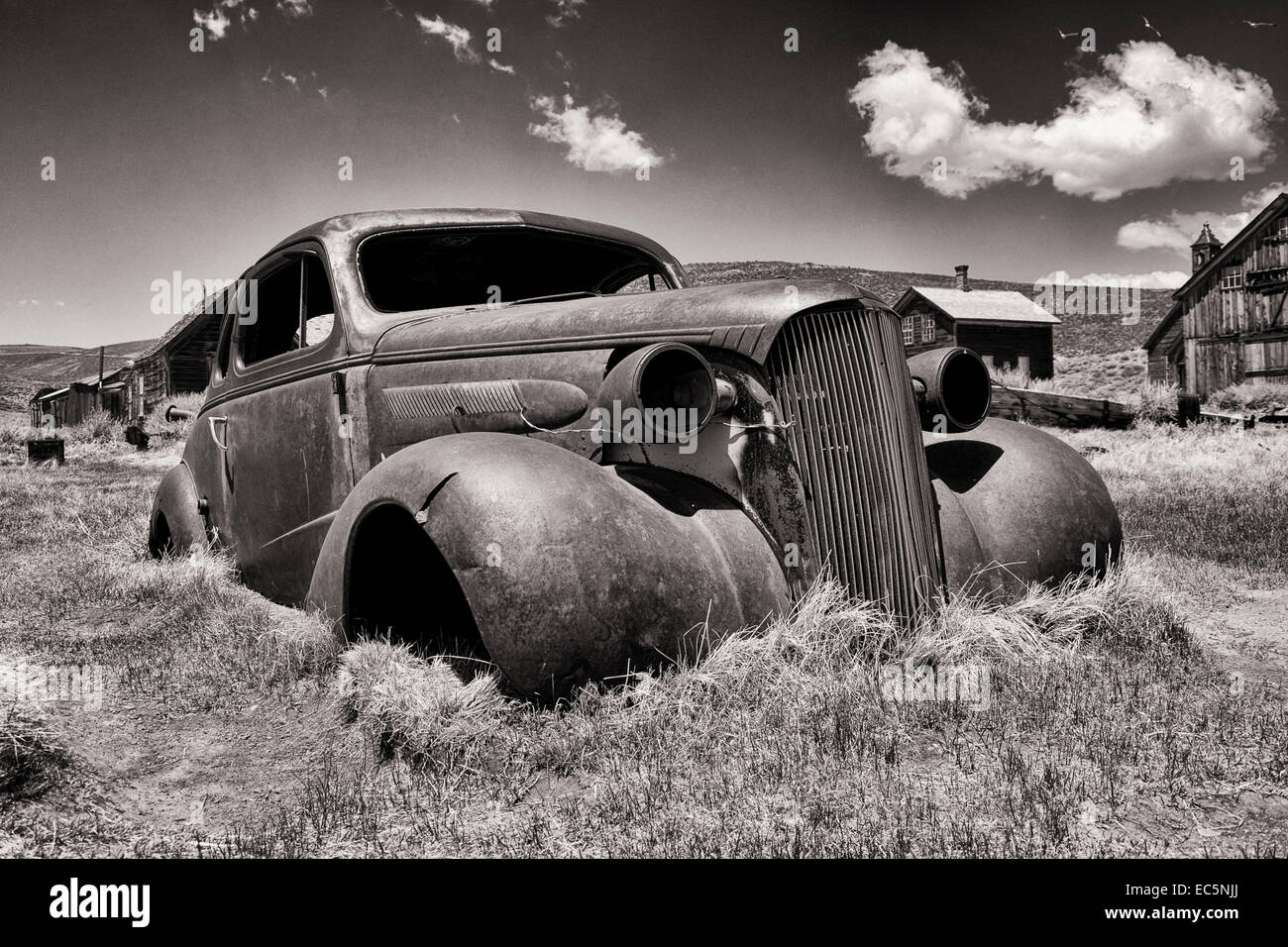 rusty Car Wreck Stock Photo - Alamy