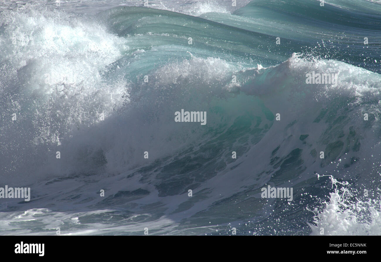 big blue wave Stock Photo - Alamy