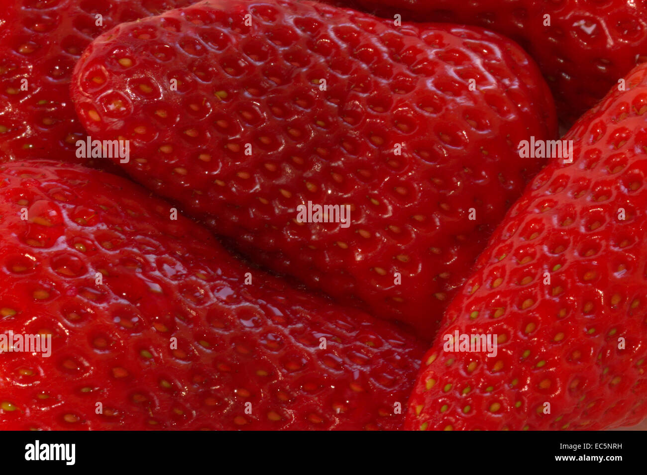 big strawberrys close up Stock Photo - Alamy