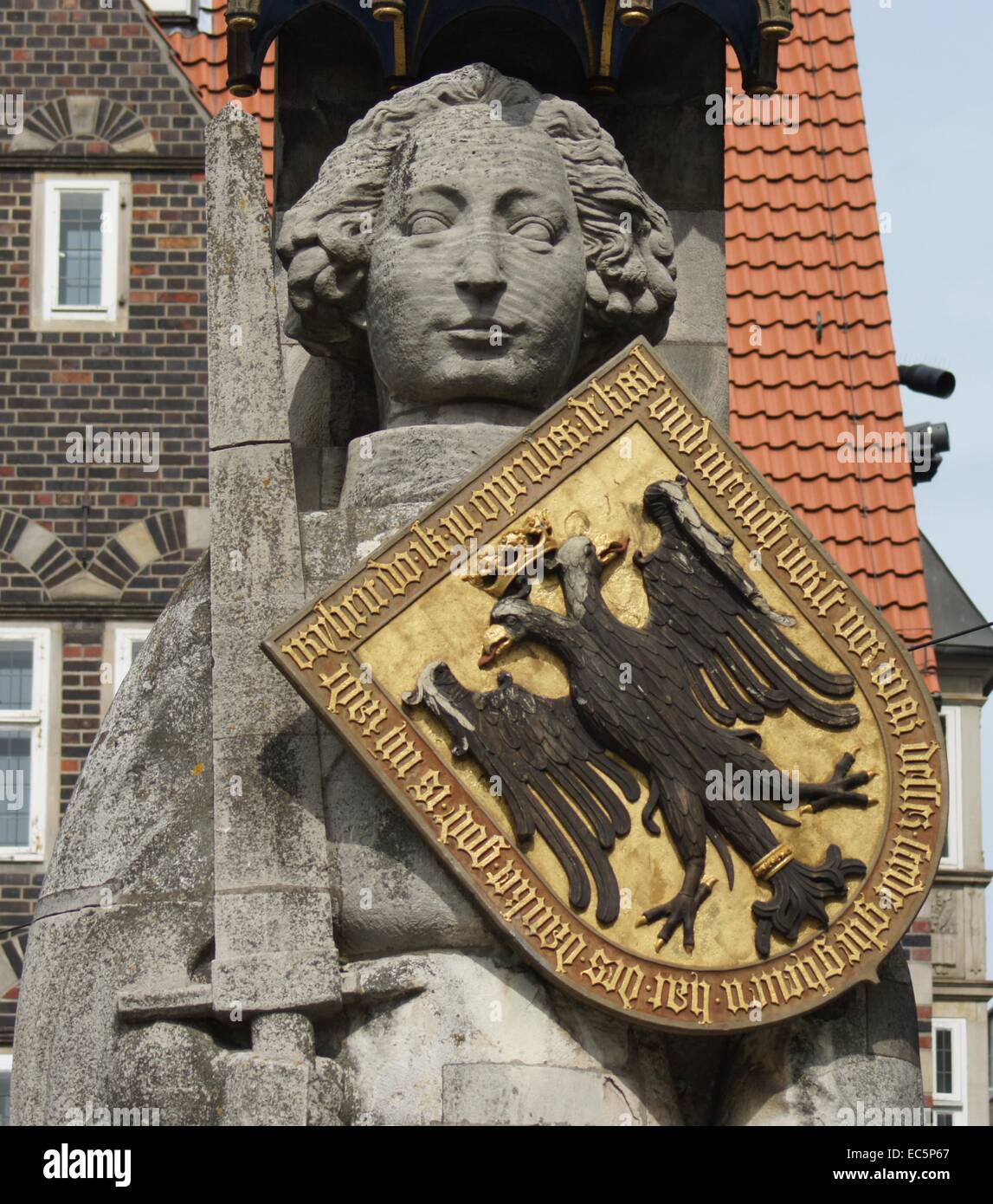 Knights Roland of Bremen Stock Photo - Alamy