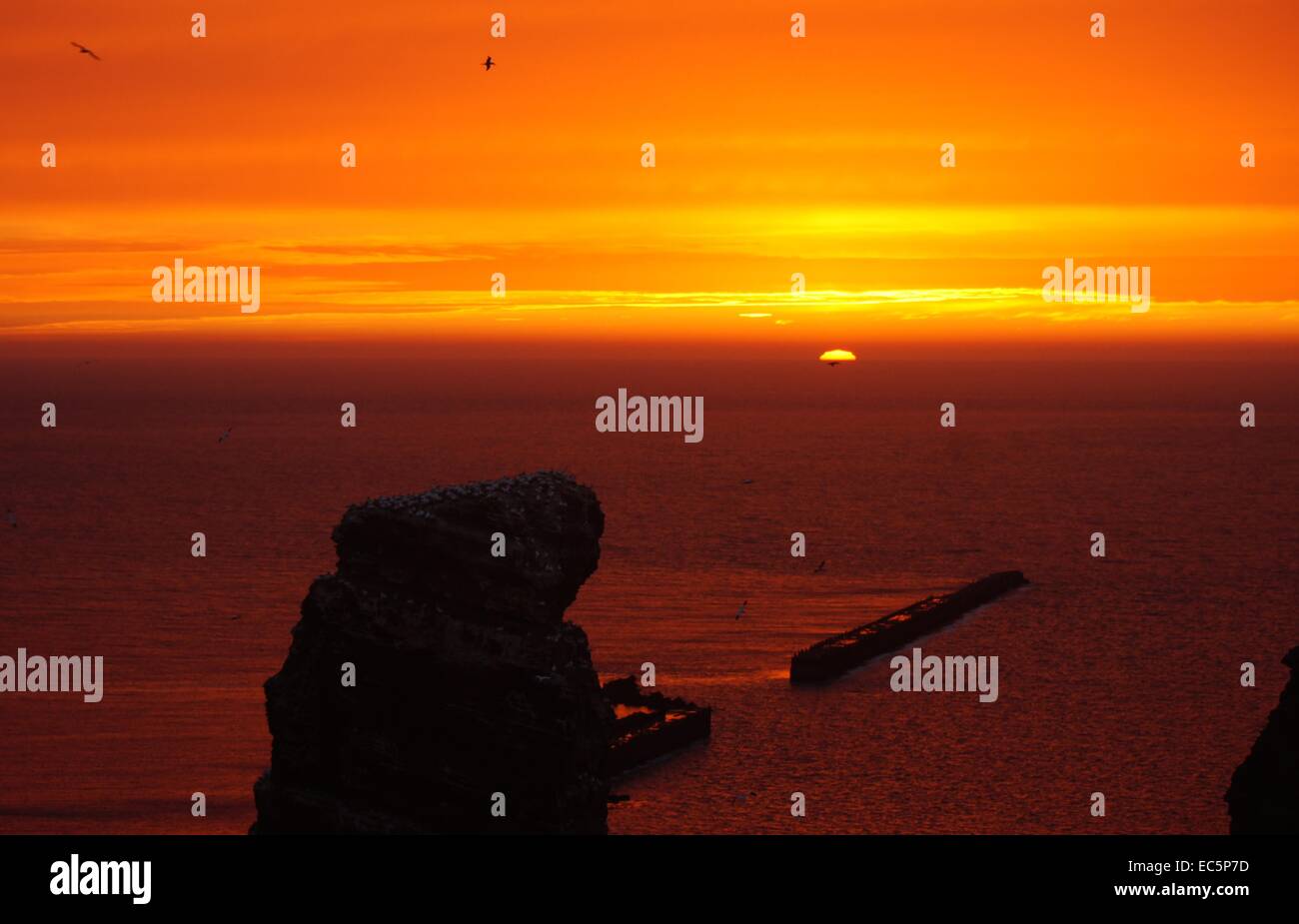 Long Anna in the sunset Stock Photo - Alamy