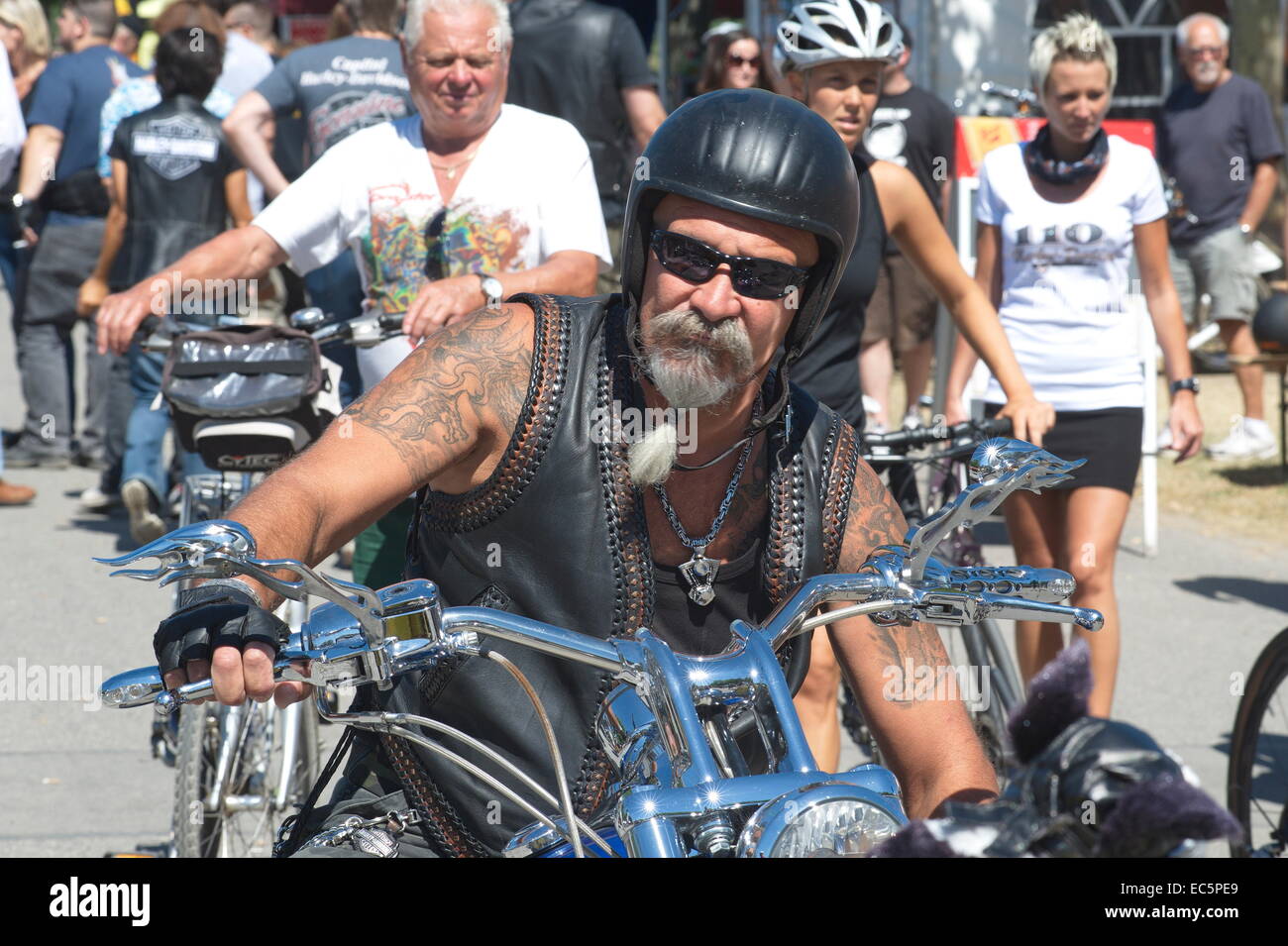 Harley Davidson Capital Ride Stock Photo - Alamy