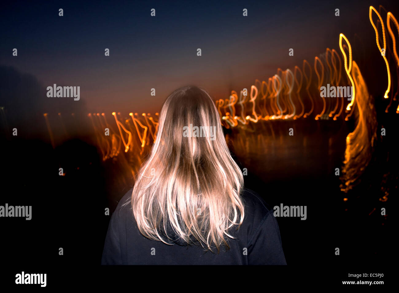 Woman seen in front hi-res stock photography and images - Alamy