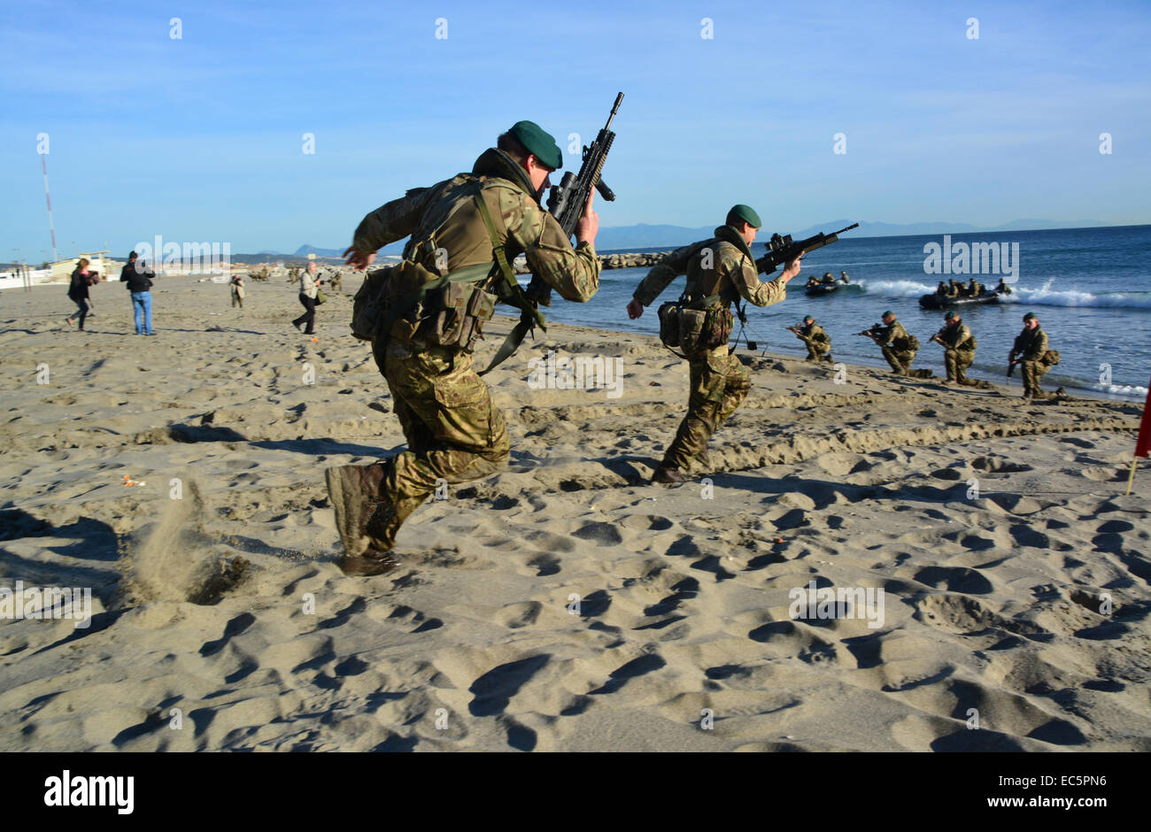 Gibraltar. 9th December, 2014. The Royal Navy and Royal Marines ...