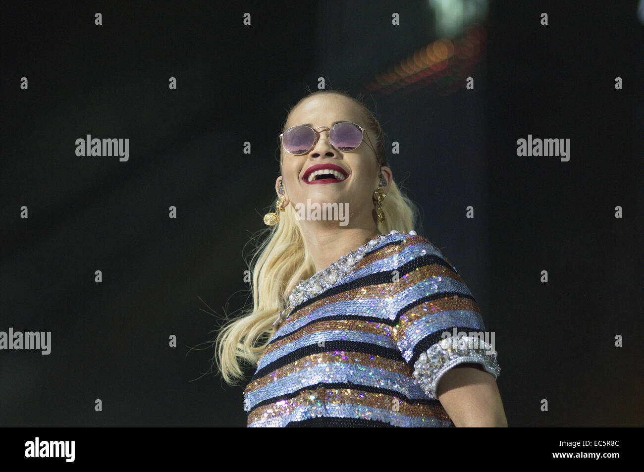 Rita Ora in Concert Stock Photo - Alamy
