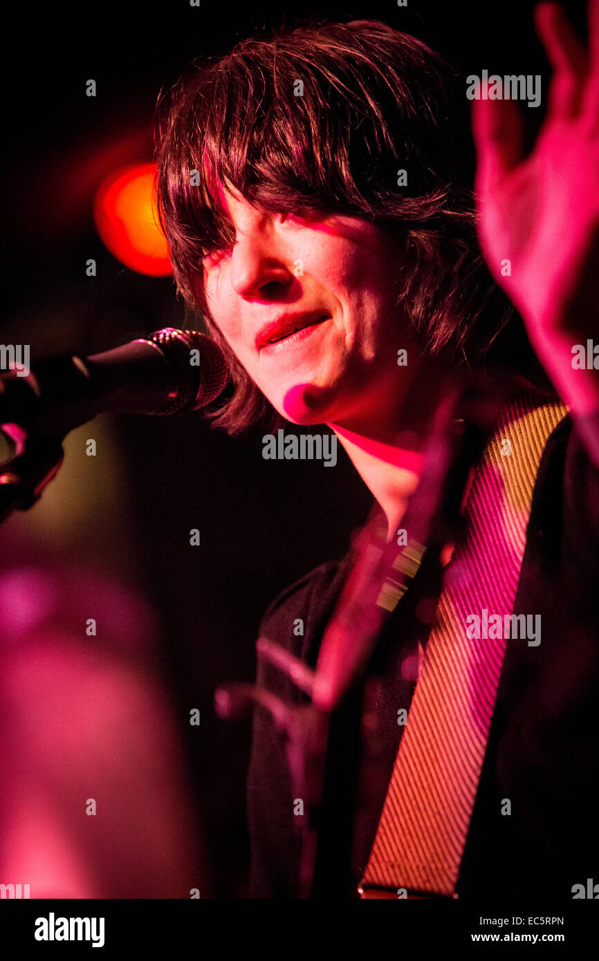 Milan Italy. 08 December 2014. The American indie rock singer SHARON ...