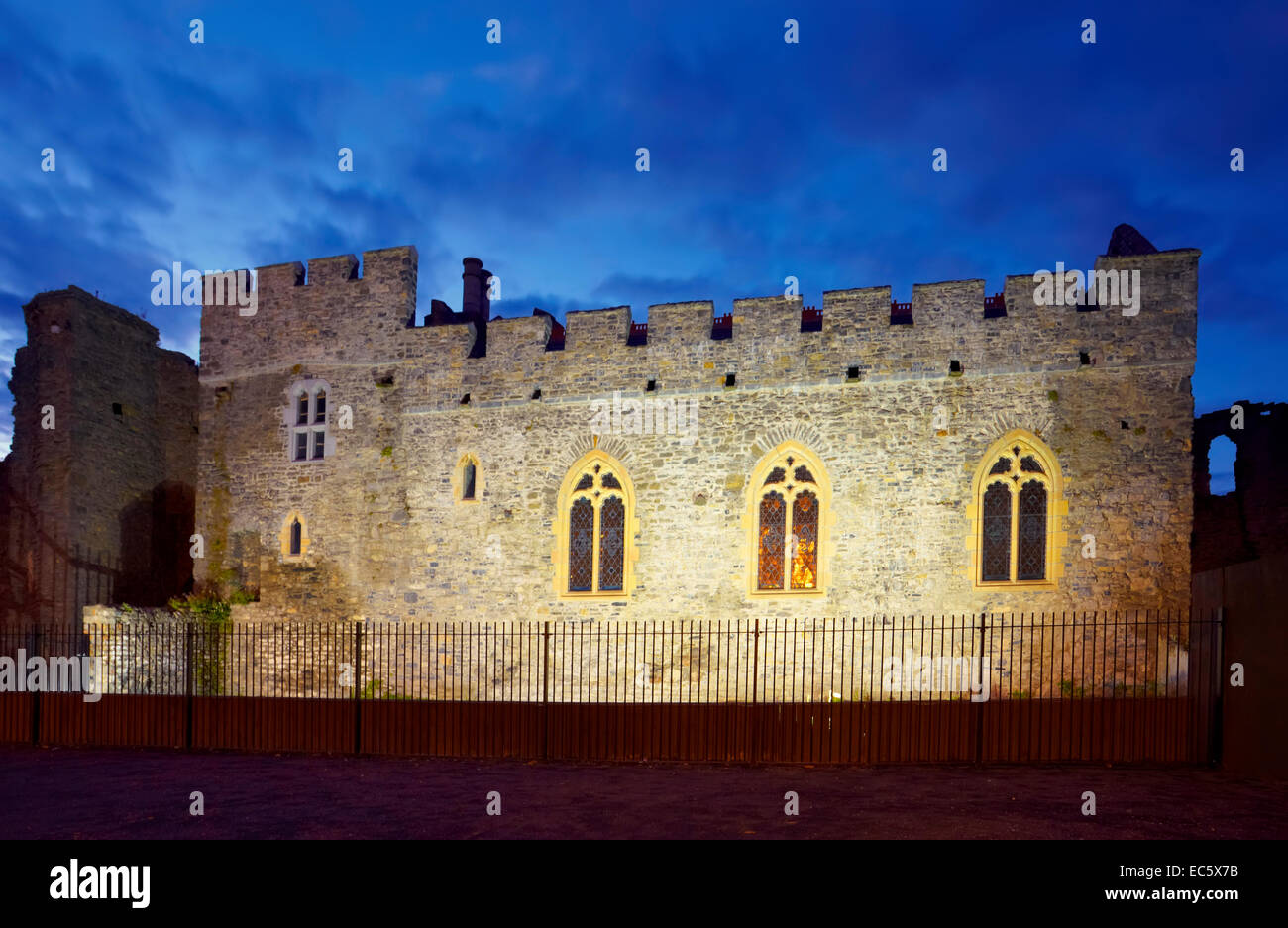 Swords Castle was built as the manorial residence of the first Anglo ...