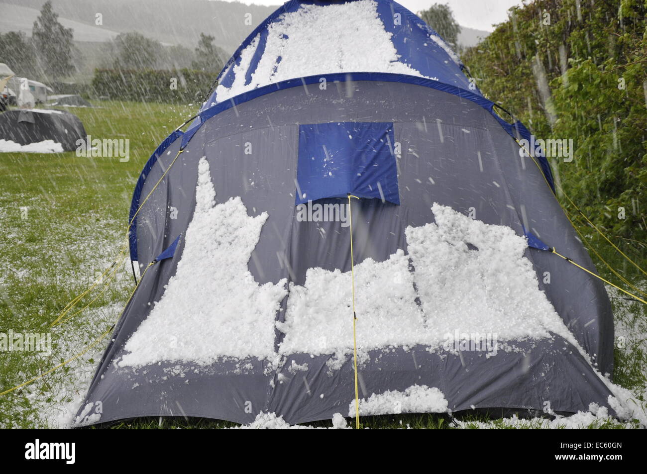 Gray tent hi-res stock photography and images - Alamy