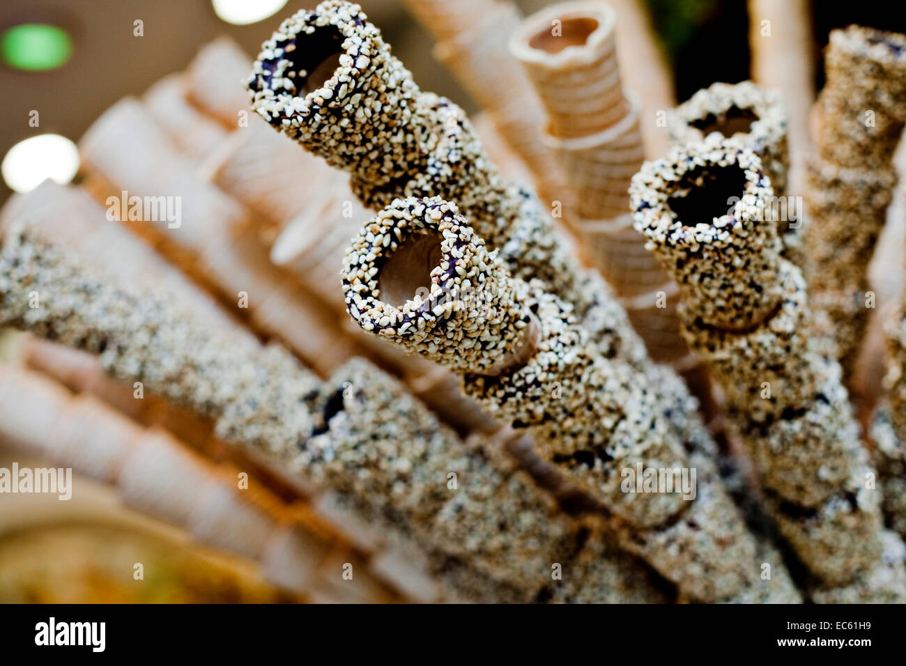 Wafer cornets hi-res stock photography and images - Alamy