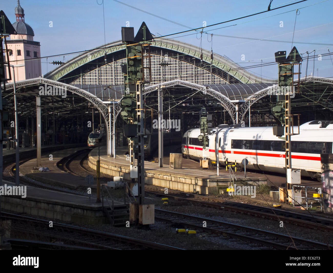 cologne central station Stock Photo - Alamy