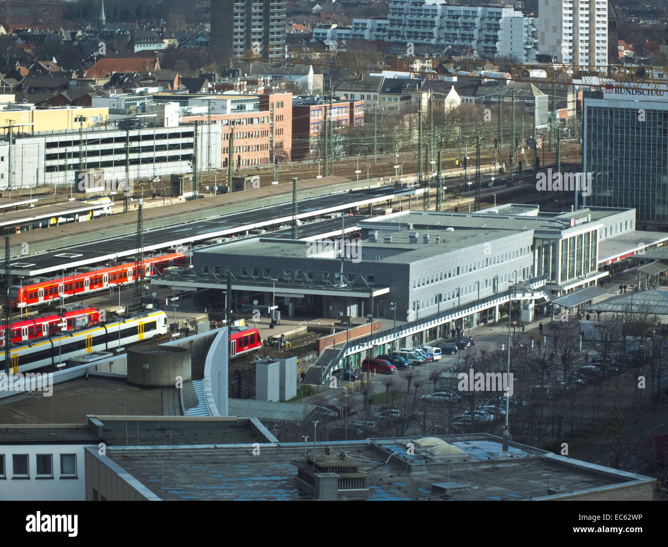 Aerial view dortmund central hi-res stock photography and images - Alamy