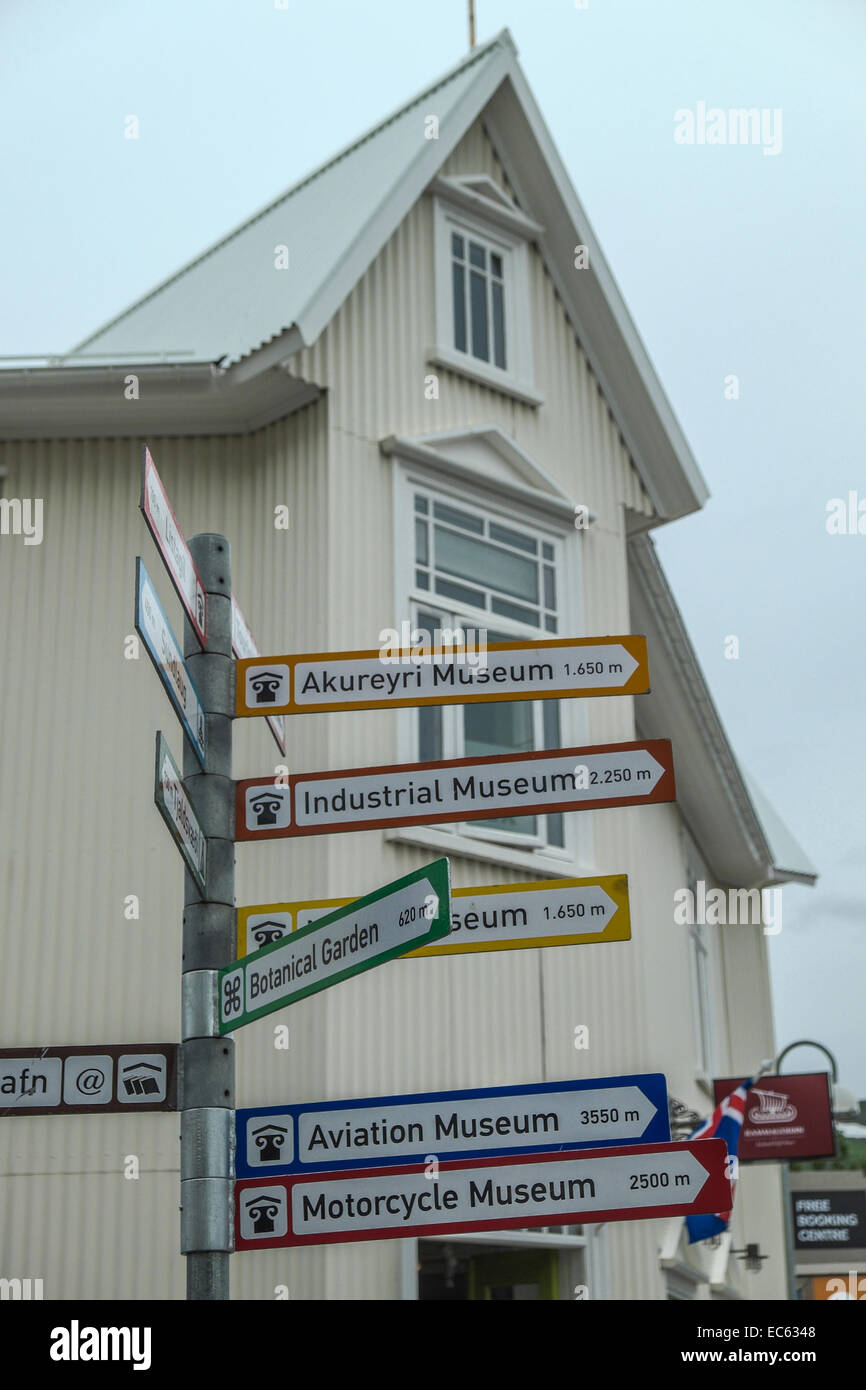 Akureyri iceland house housing hi-res stock photography and images - Alamy