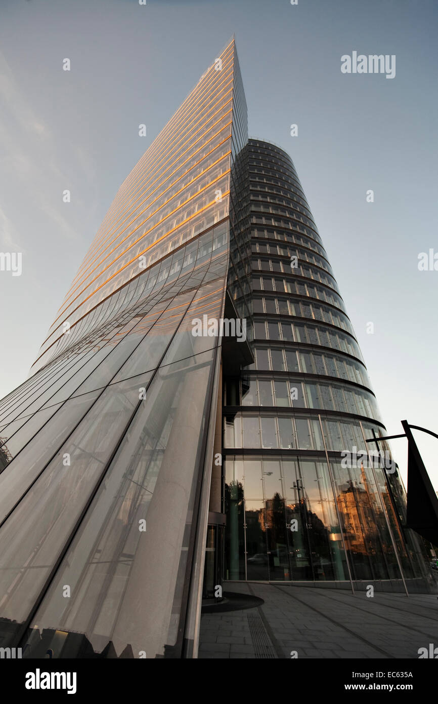 UNIQA Tower in the 2. Wiener Gemeindebezirk Leopoldstadt, Vienna ...