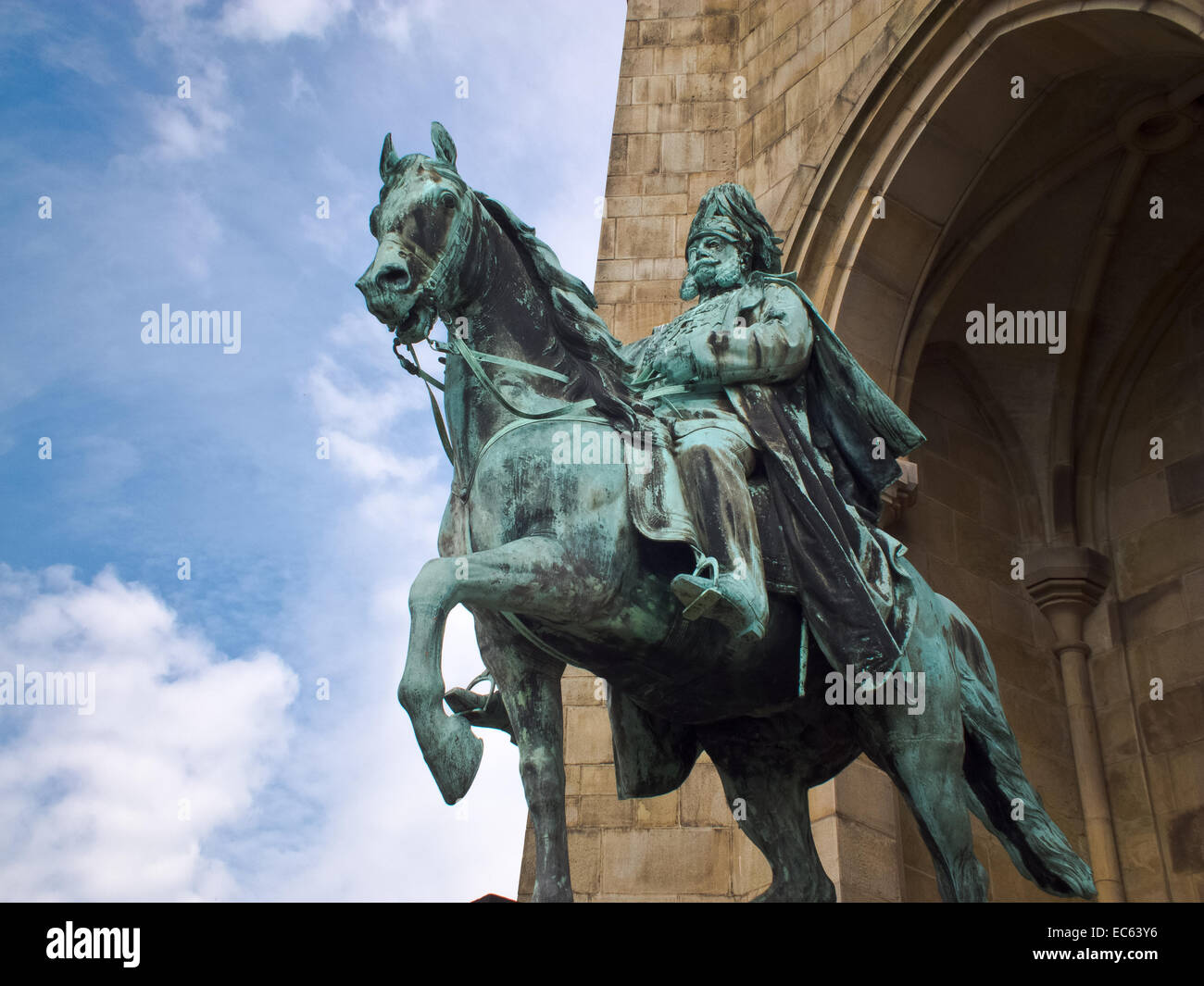 Statue emperor wilhelm kaiser hi-res stock photography and images - Alamy