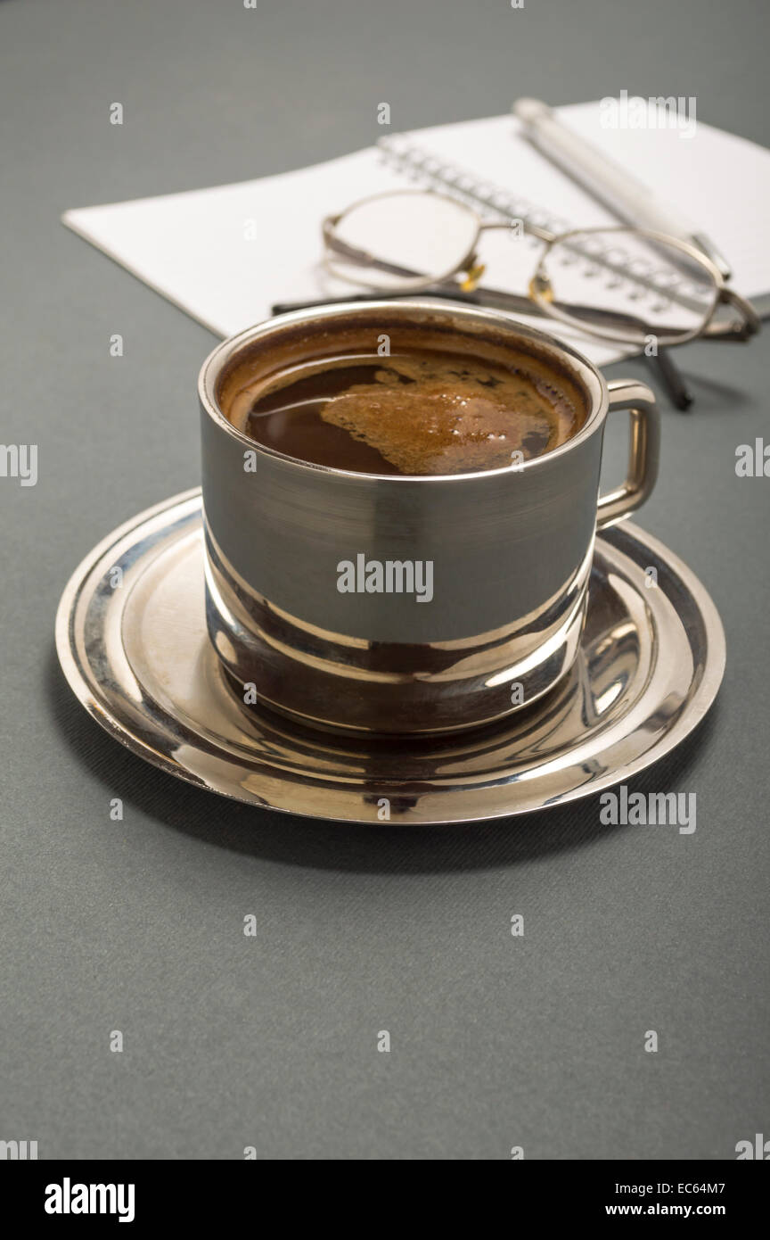 Coffee break cup book hi-res stock photography and images - Alamy